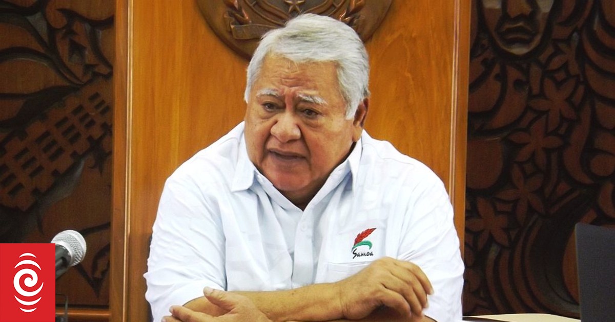 Samoa PM threatens to move Sogi families off site | RNZ News