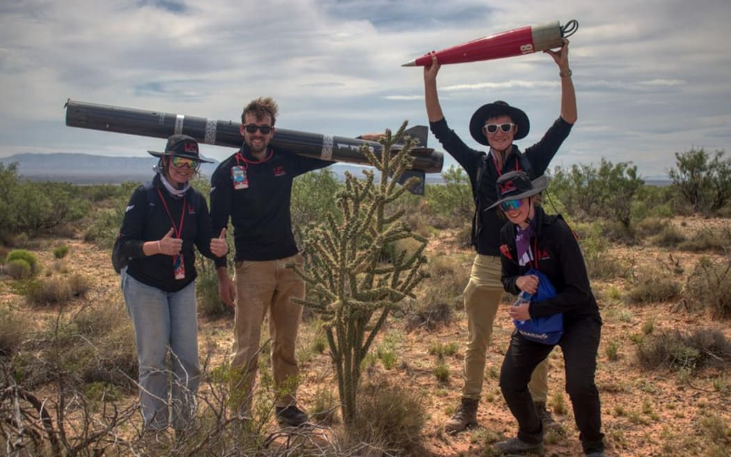 UC engineering students 'rocketing' to success | RNZ