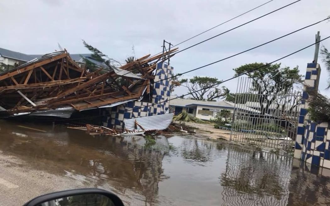 In photos: Cyclone Gita slams Tonga | RNZ News