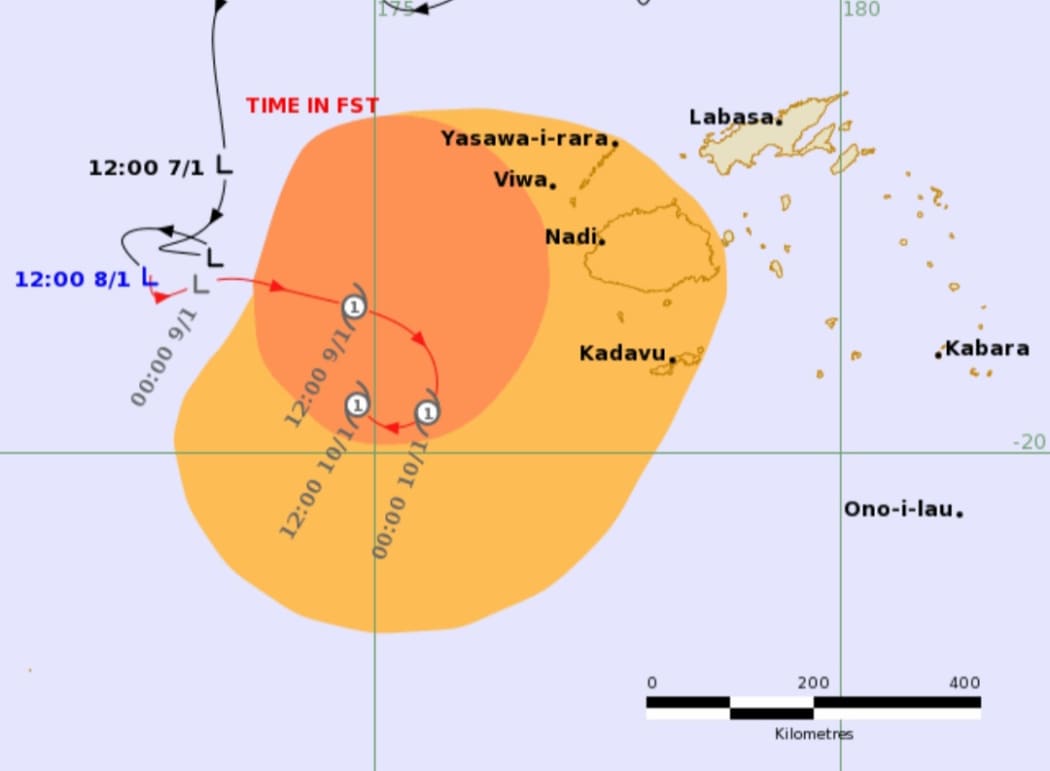 Fiji braces for cyclone | RNZ News