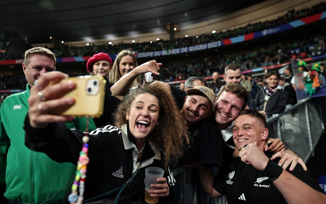 In photos: The fans and the craic - All Blacks v Ireland at the Rugby ...