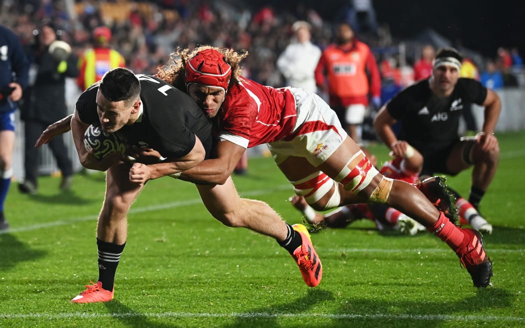 All Blacks crush Tonga 102-0, Ian Foster defends one-sided fixture ...