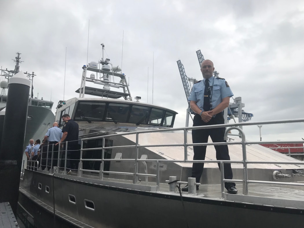 New Customs patrol boat launches | RNZ News
