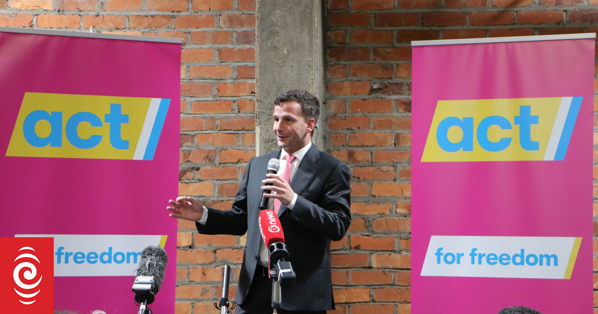 A Brave New World for the ACT Party? | RNZ