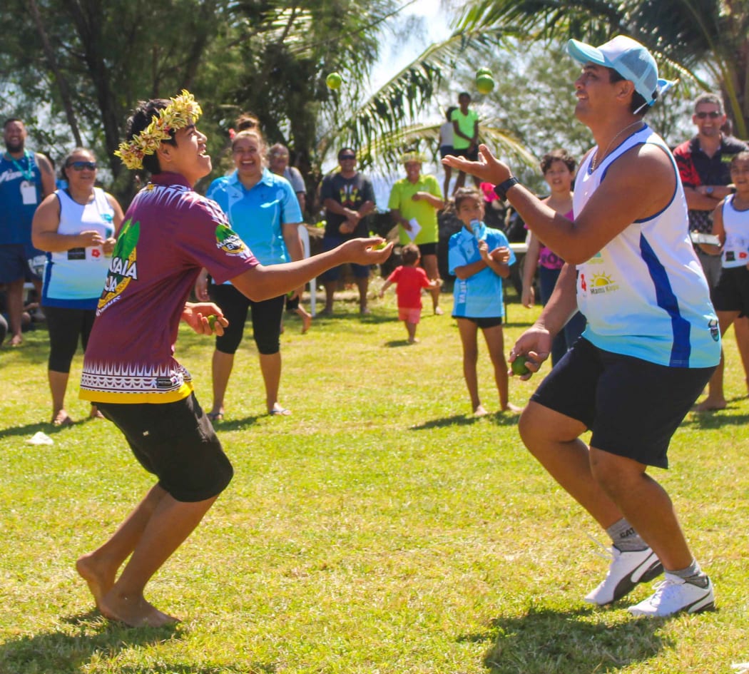 Reviving and thriving: Cook Islands traditional games a big hit | RNZ