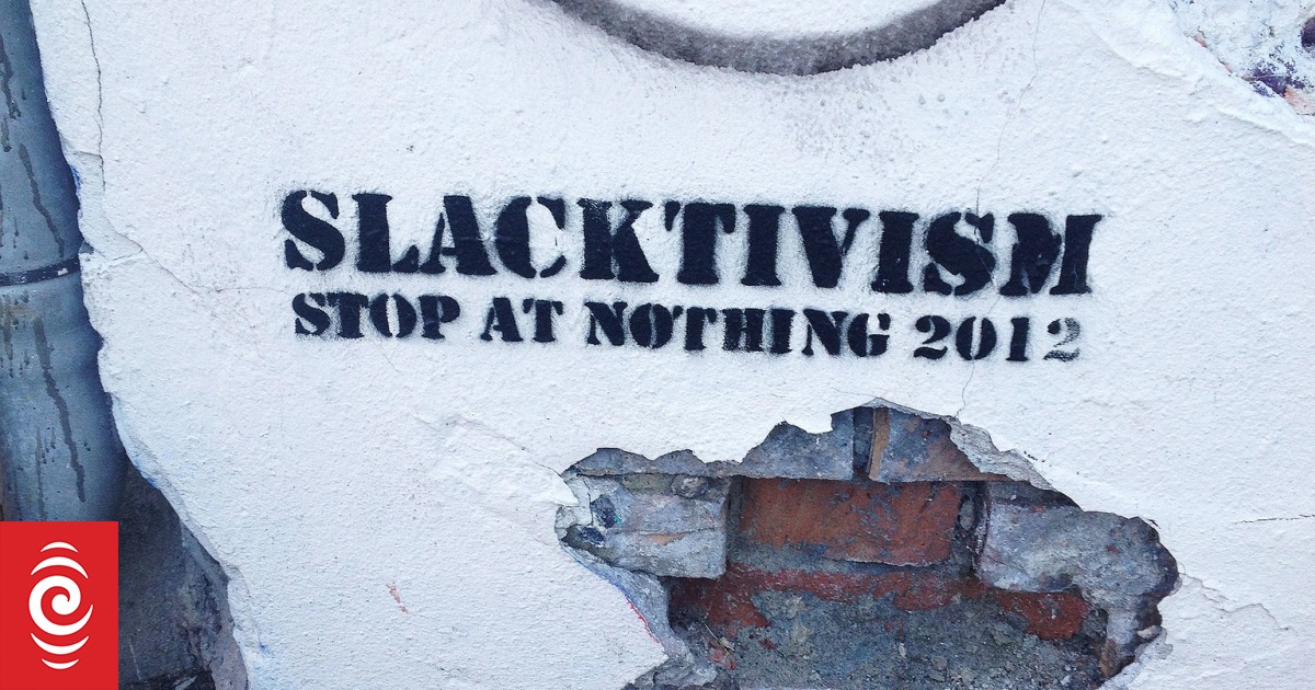 How 'slacktivism' spreads the revolution | RNZ News