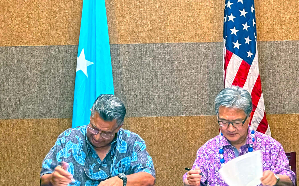 US envoy gets two of three north Pacific nations to sign deals | RNZ News