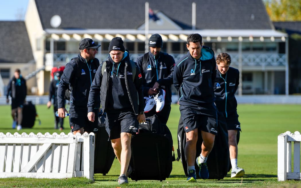 Black Caps arrive in England | RNZ News