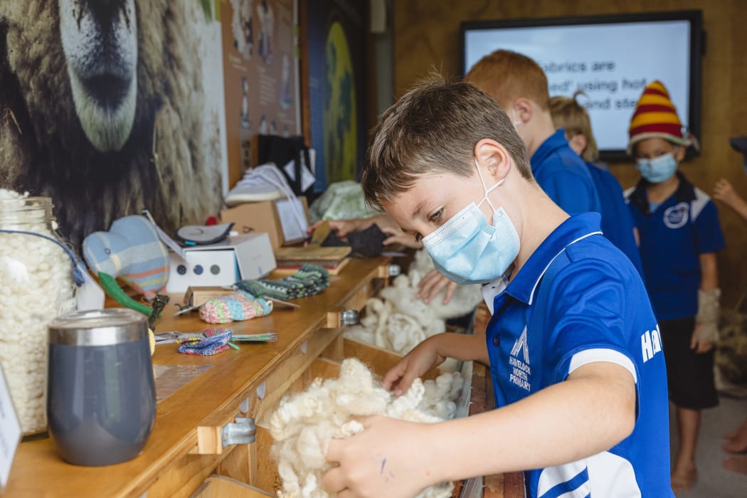 Wool stations put a new spin on teaching children | RNZ News