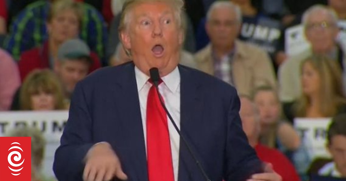 Trump mocks disabled reporter | RNZ News