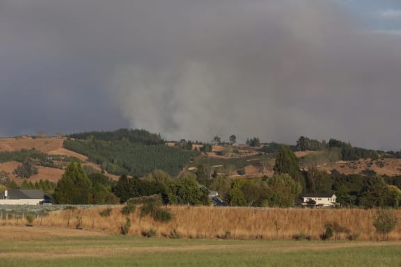 Nelson fires: Day three in pictures | A Gallery from News | RNZ