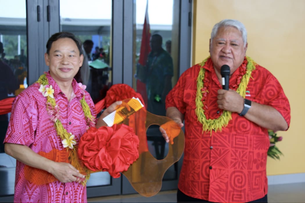 China hands over complex to Samoa ahead of Pacific Games | RNZ News