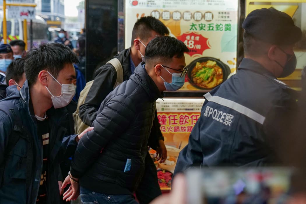 Hong Kong Police Raid Pro Democracy Stand News Outlet Arrest Six Rnz