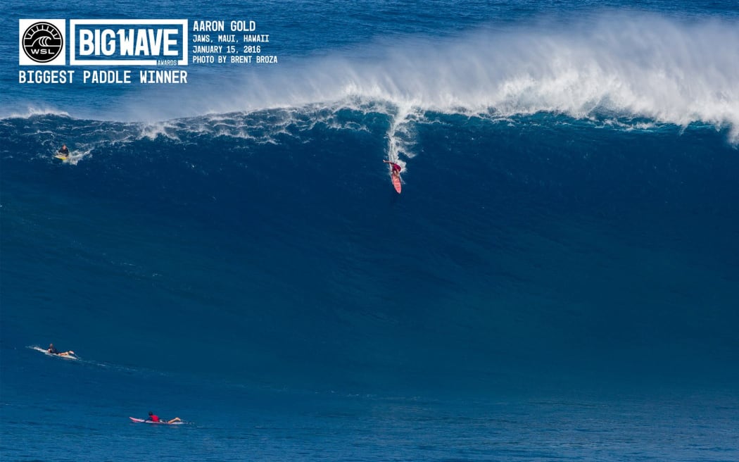 Australian surfer catches world record wave | RNZ News
