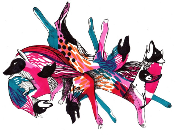 The colourful world of Mica Still | A Gallery from Standing Room Only ...