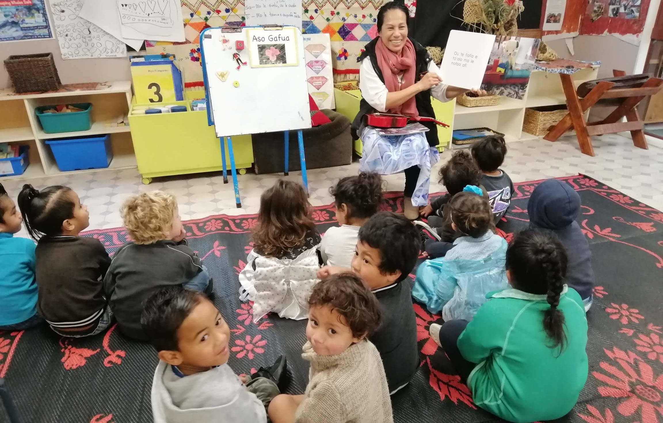 Samoan children turn language learning into game | RNZ News