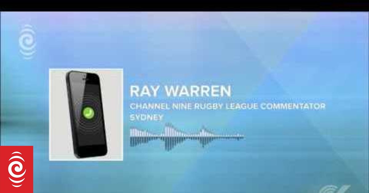 Ray Warren is the voice of the NRL | RNZ