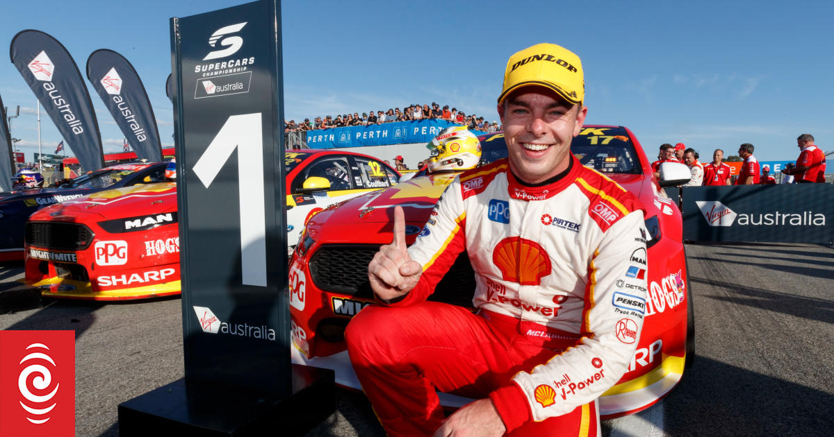 Scott McLauglin claims race one at Perth Super Sprint | RNZ News