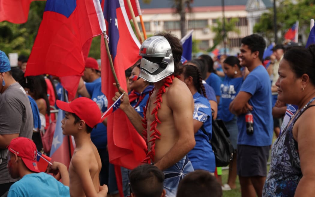 In photos: Toa Samoa supporters flood the streets of Apia ahead of the ...