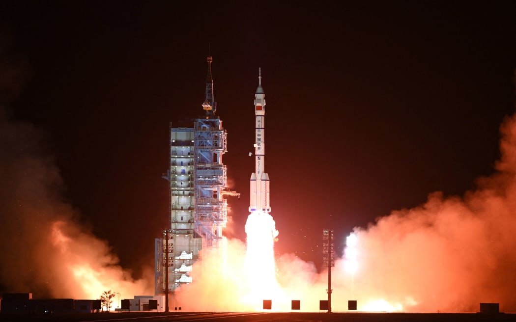 Chinese astronauts board space station in historic mission | RNZ News