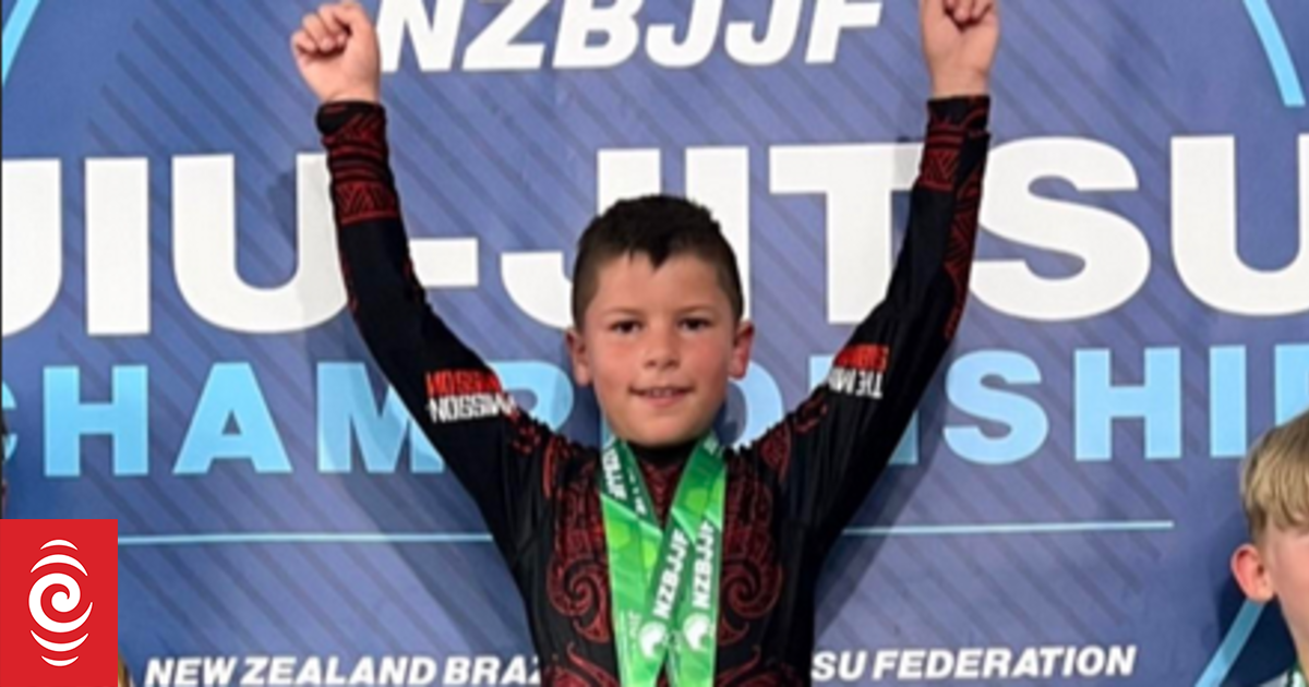 8 year old Jiu-Jistu NZer off to world competition | RNZ