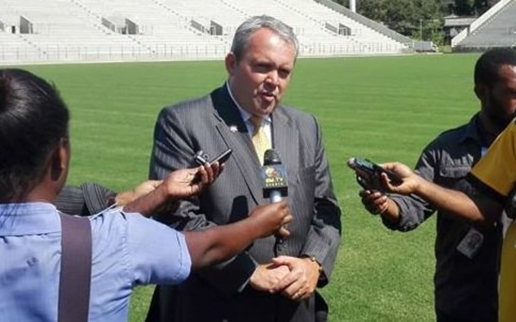 Le ministre des Affaires étrangères de Papouasie-Nouvelle-Guinée se ...