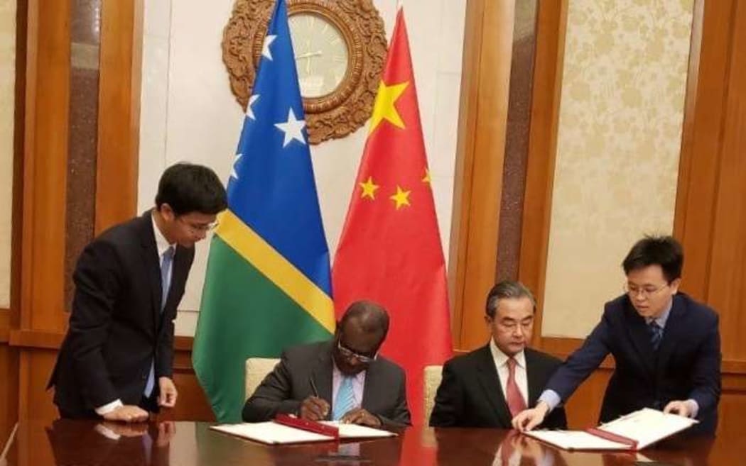 Solomon Islands and China seal relations | RNZ News