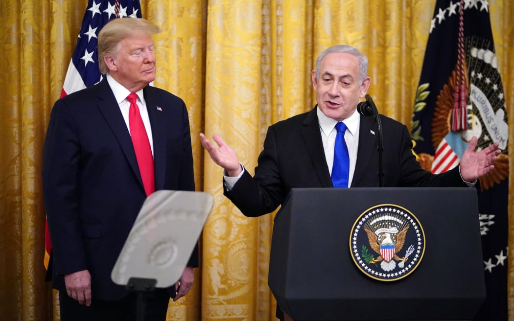 Trump's Middle East plan proposes Palestinian state with a capital in ...