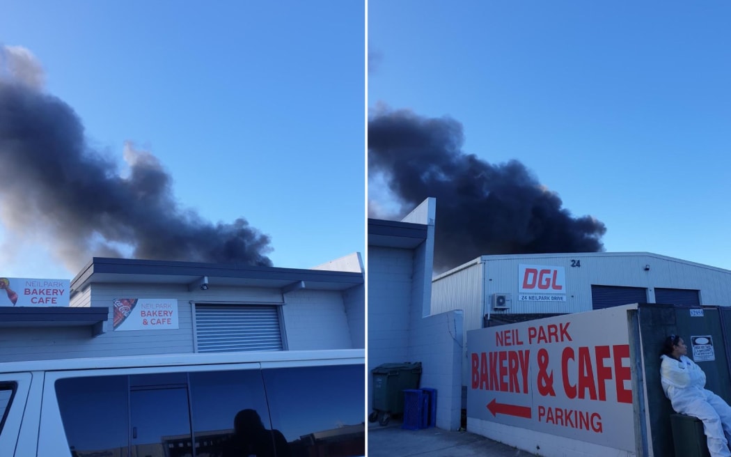 Fire at Auckland food processing building | RNZ News