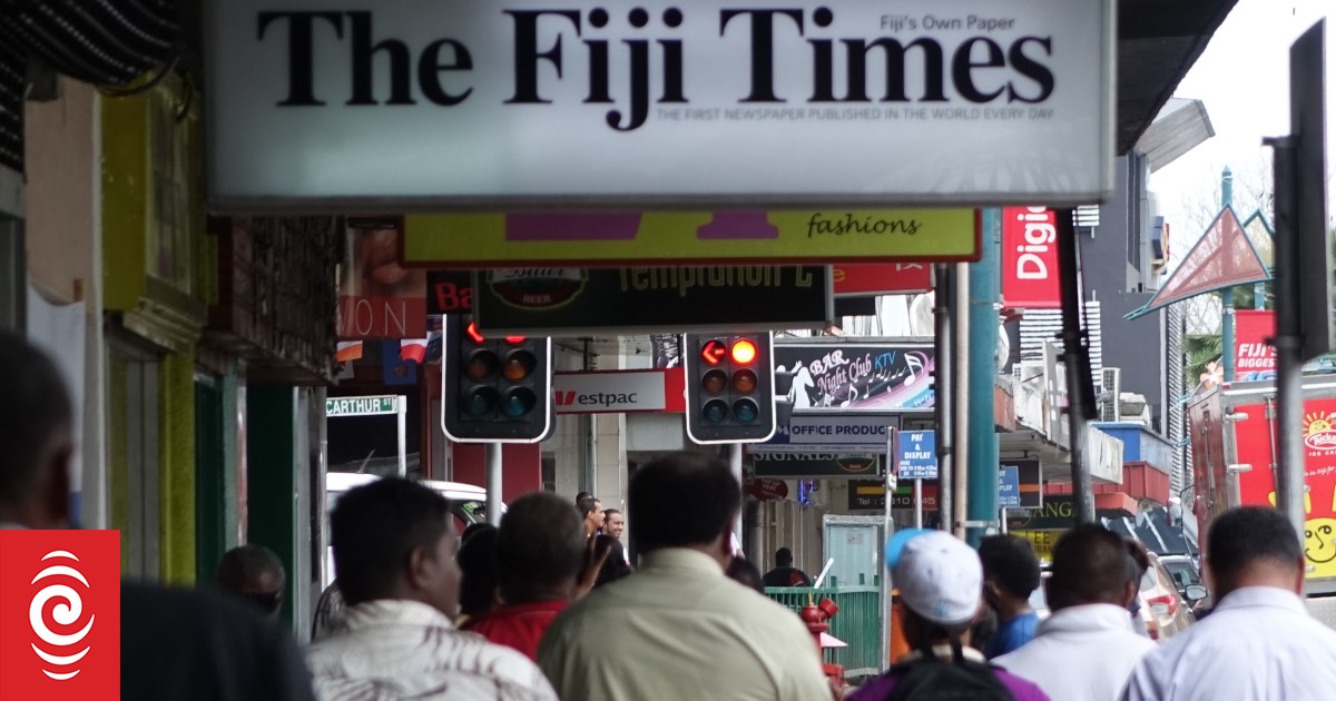 Fiji Times seeks judicial review of Govt contract | RNZ News