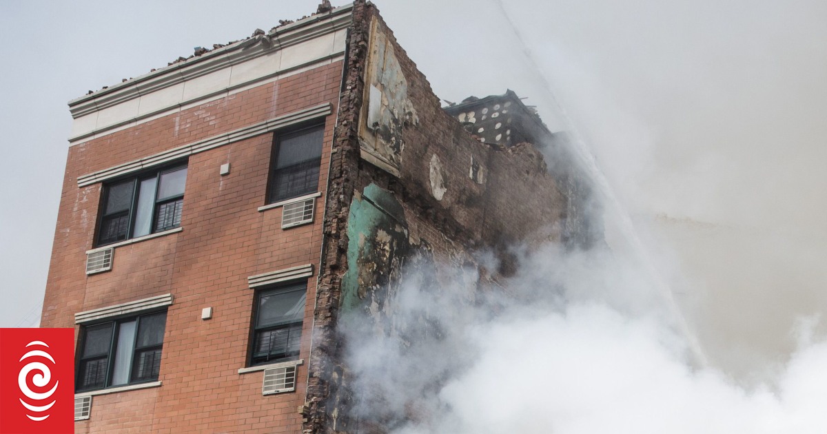 Two dead in New York building collapse | RNZ News