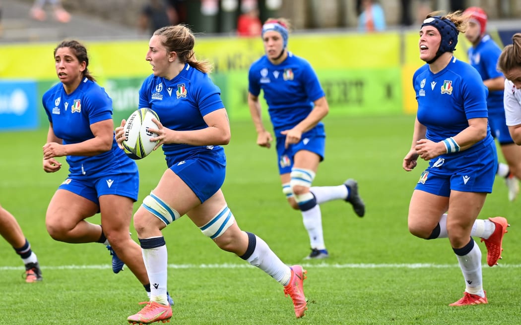 Italy make Rugby World Cup history | RNZ News