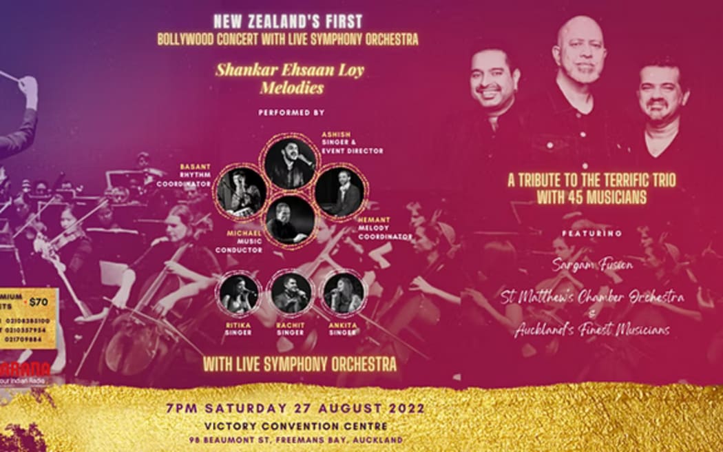 NZ's first Bollywood Concert with live Symphony Orchestra | RNZ