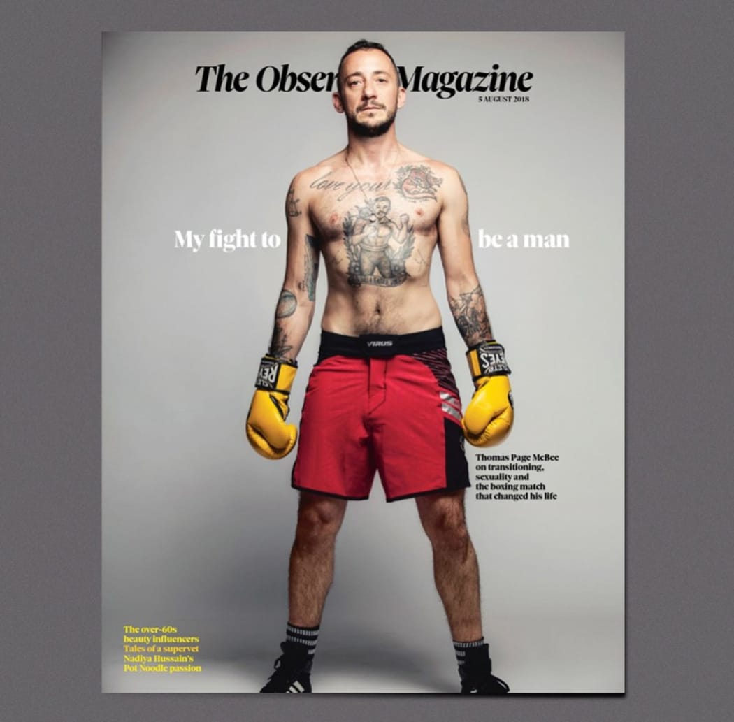 Fight of his life. Trans boxer Thomas Page McBee | RNZ