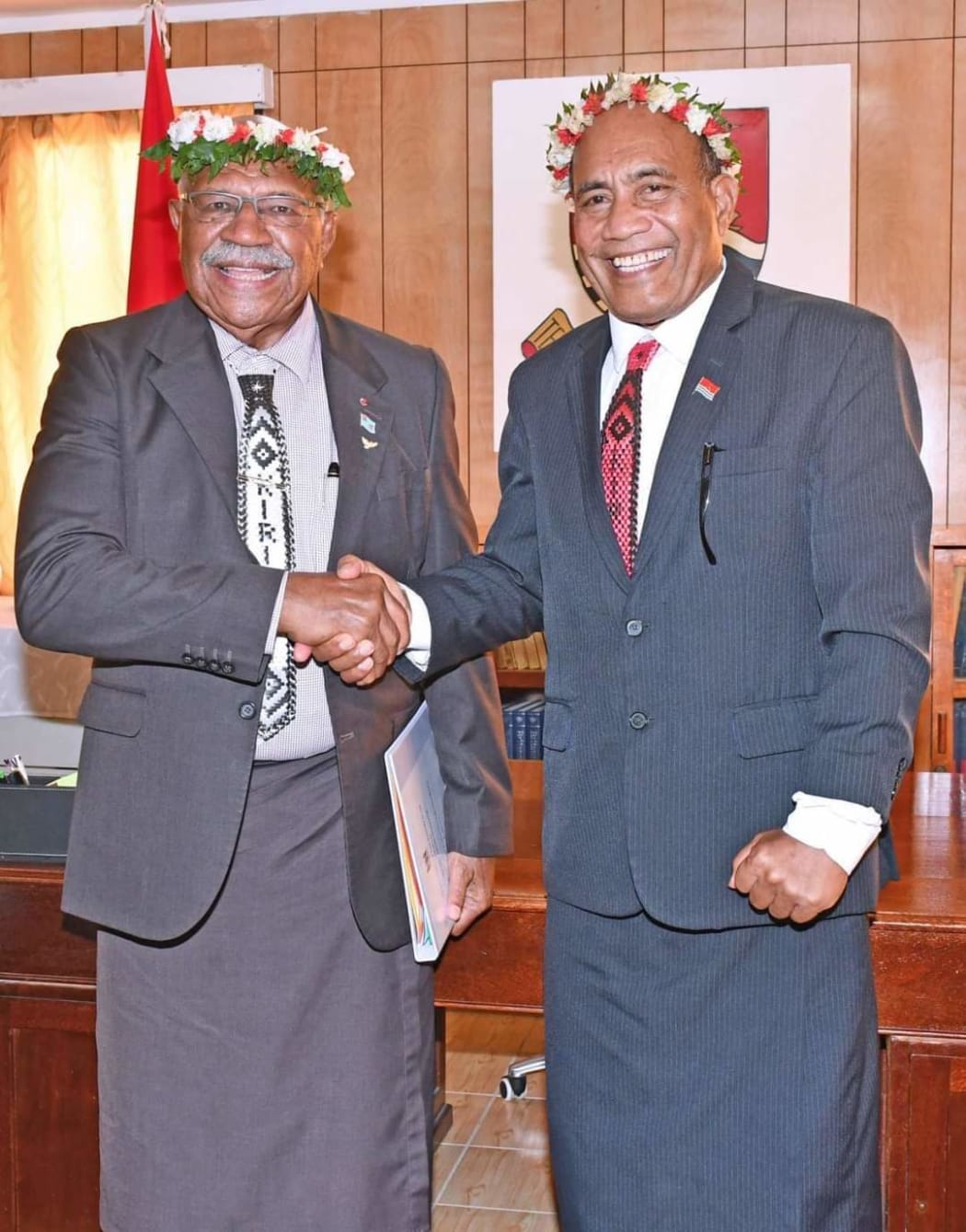Fiji leader feels he has repaired Pacific-Kiribati relations | RNZ News