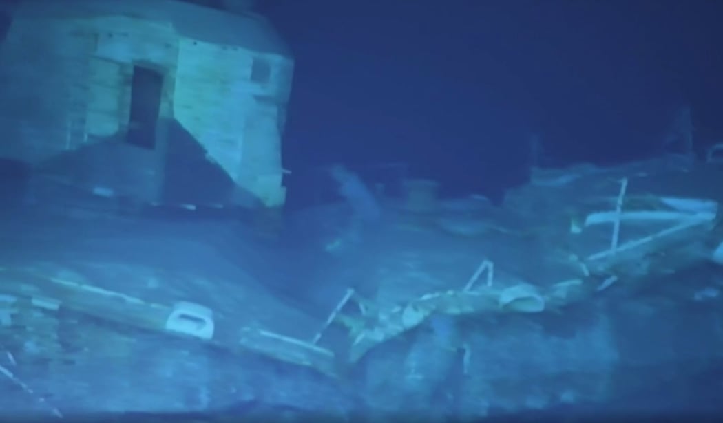 USS Samuel B Roberts: World's deepest shipwreck discovered | RNZ News