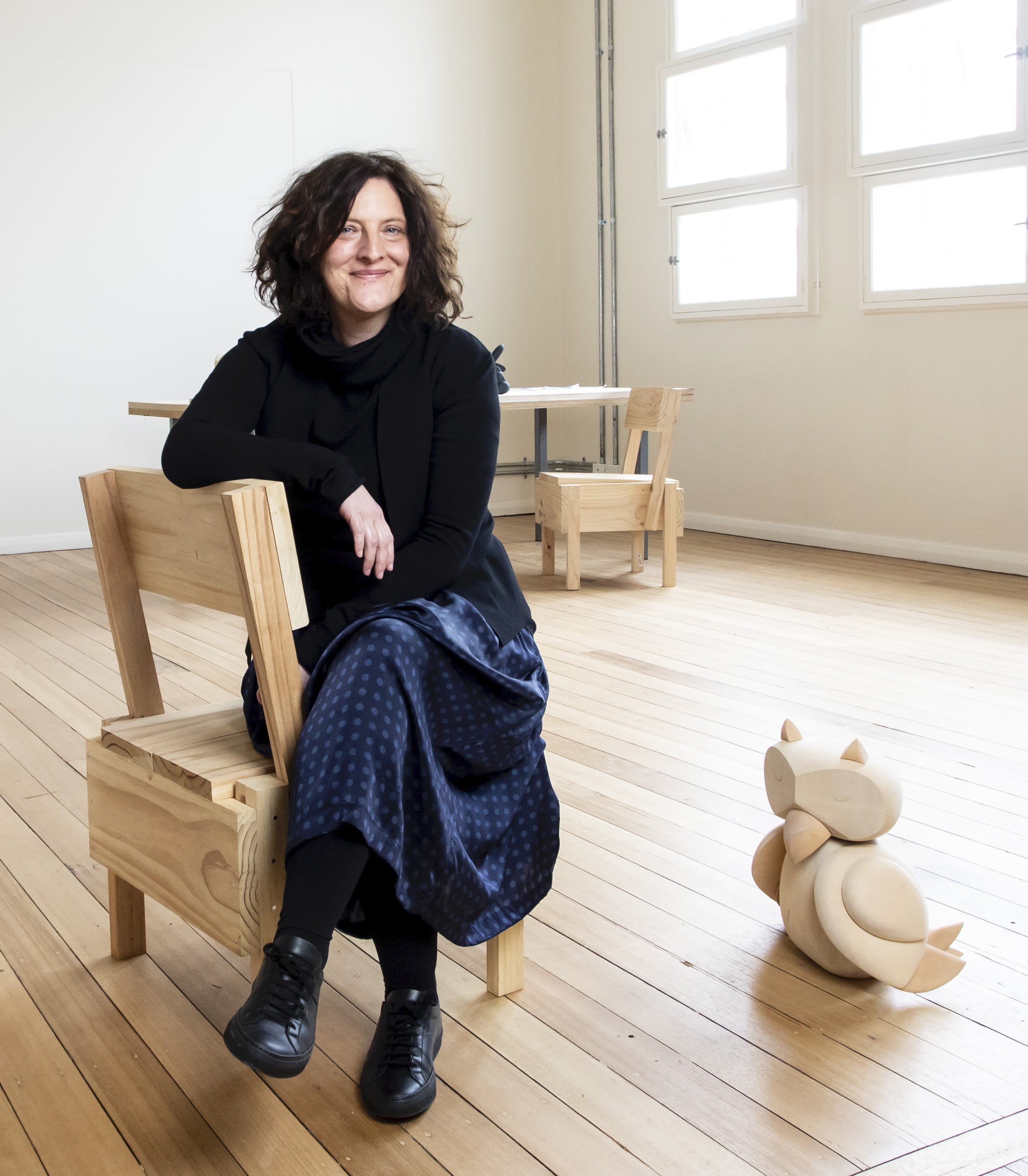 Emily Floyd's exhibition explores child's play | RNZ