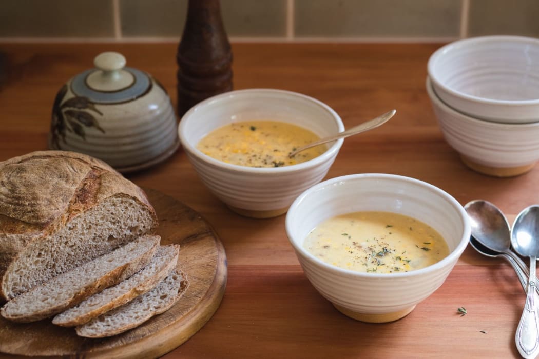 Smoked Sweetcorn Chowder | RNZ Recipes