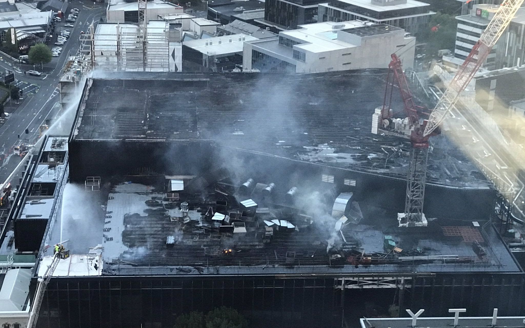 Major fire breaks out in SkyCity convention centre in central Auckland ...