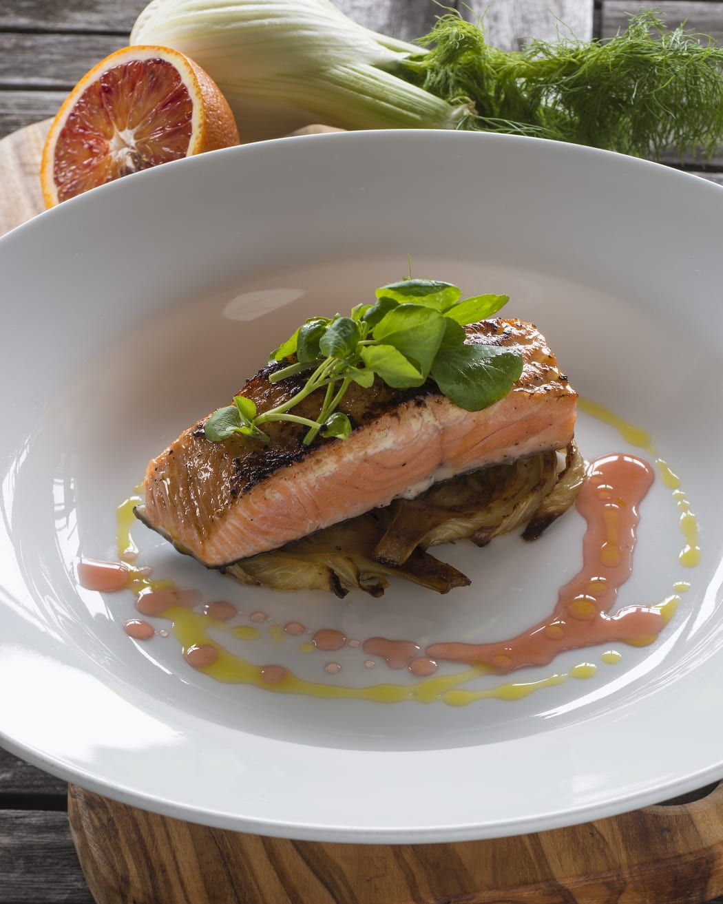 Blood Orange-Glazed Salmon Fillets | RNZ Recipes