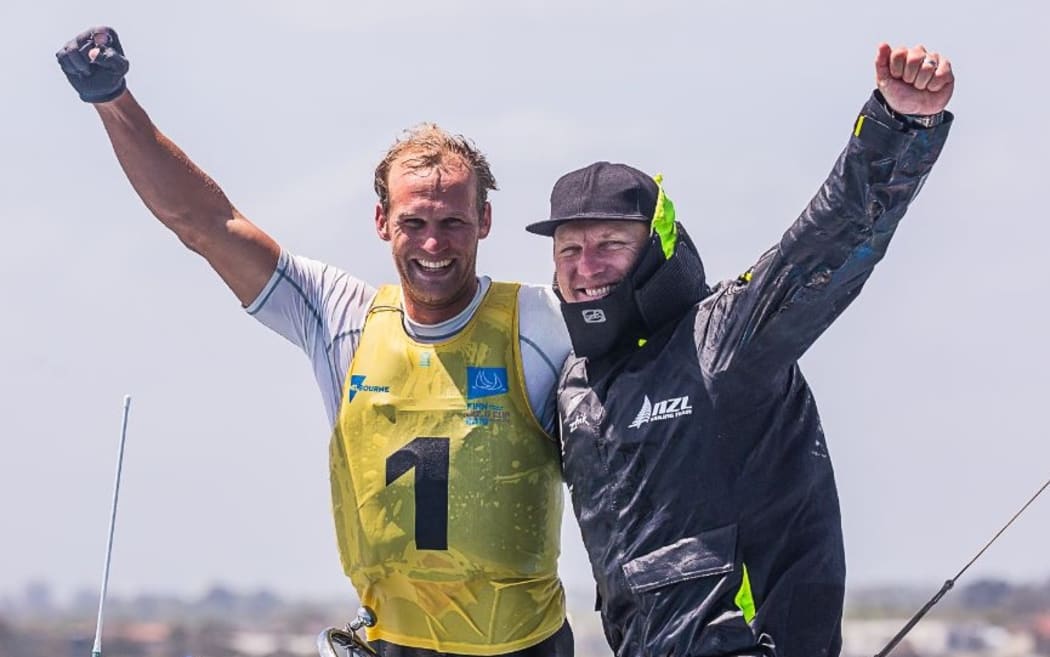 Josh Junior wins Finn sailing world title | RNZ News