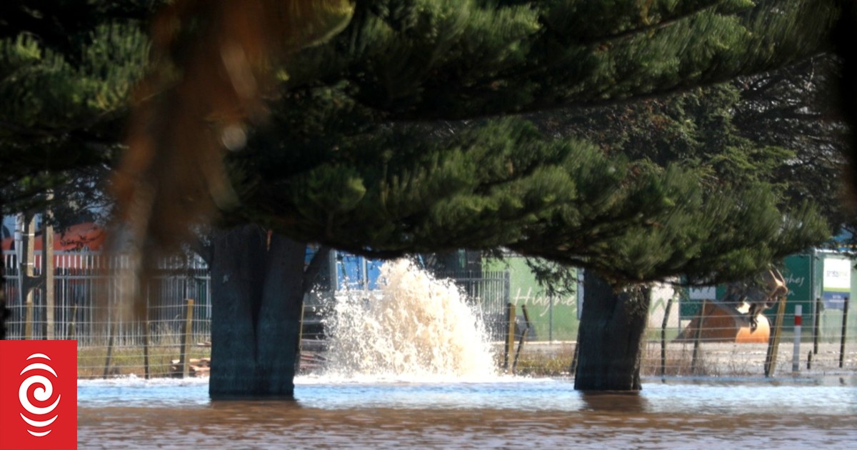 Cyclone Gabrielle: Raw sewage forces evacuation in Napier | RNZ
