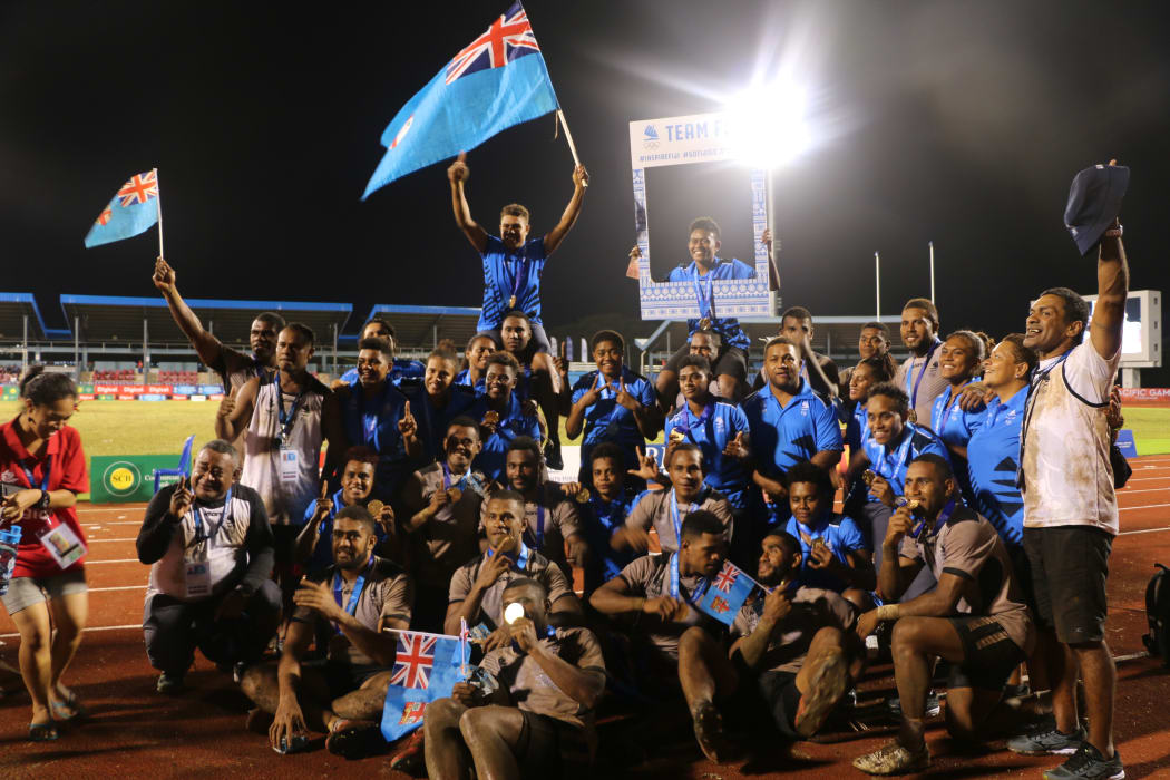 Sport: Golden double for Fiji rugby league at Games | RNZ News