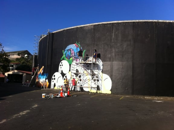 Massey High School Graffiti Art Project | A Gallery from Afternoons ...
