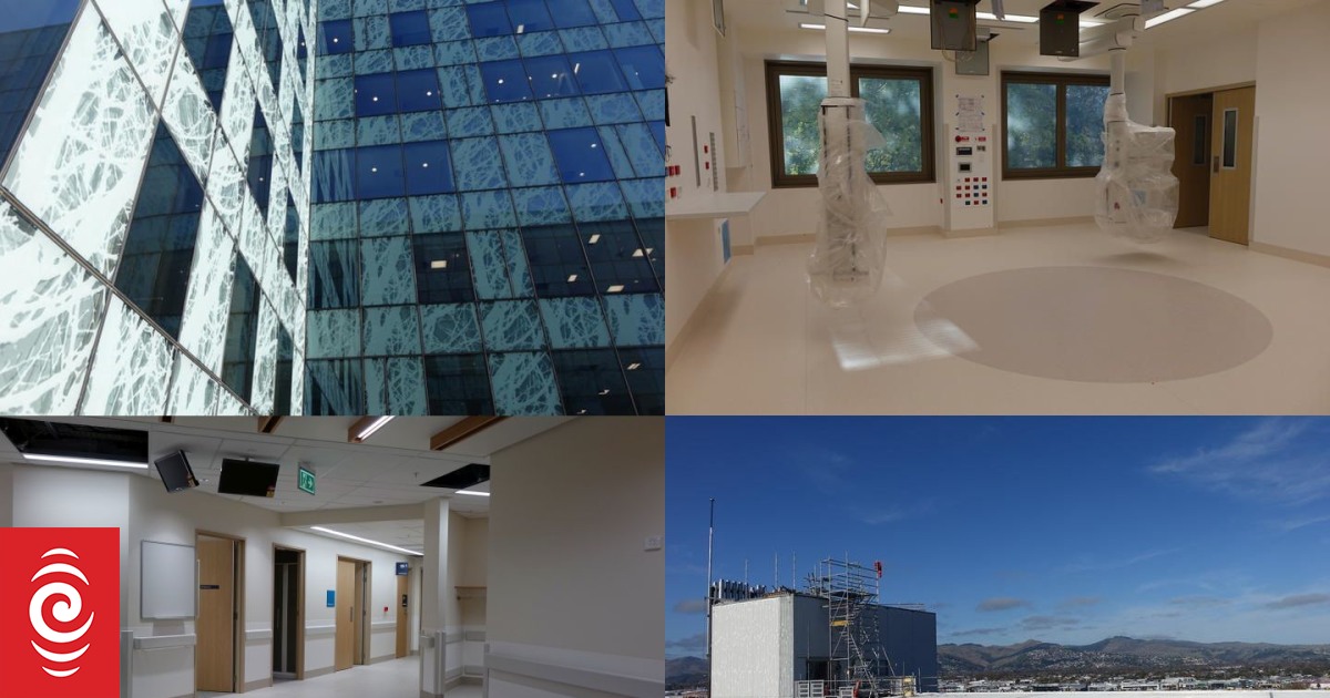Inside Chch Hospital's $483m Acute Services Building | RNZ News