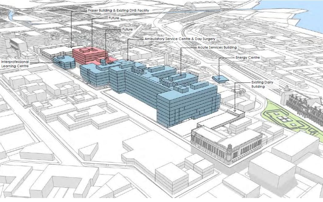 Ministry of Health releases Dunedin hospital rebuild plans | RNZ News