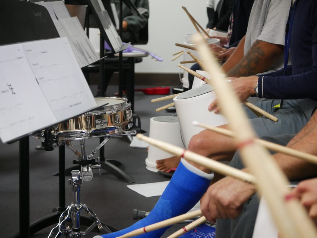 Inmates in Christchurch prison take on new musical course | RNZ News