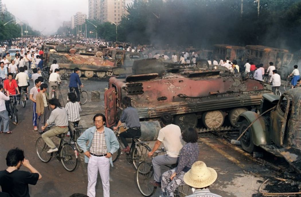 Tiananmen Square death toll '10,000' | RNZ News