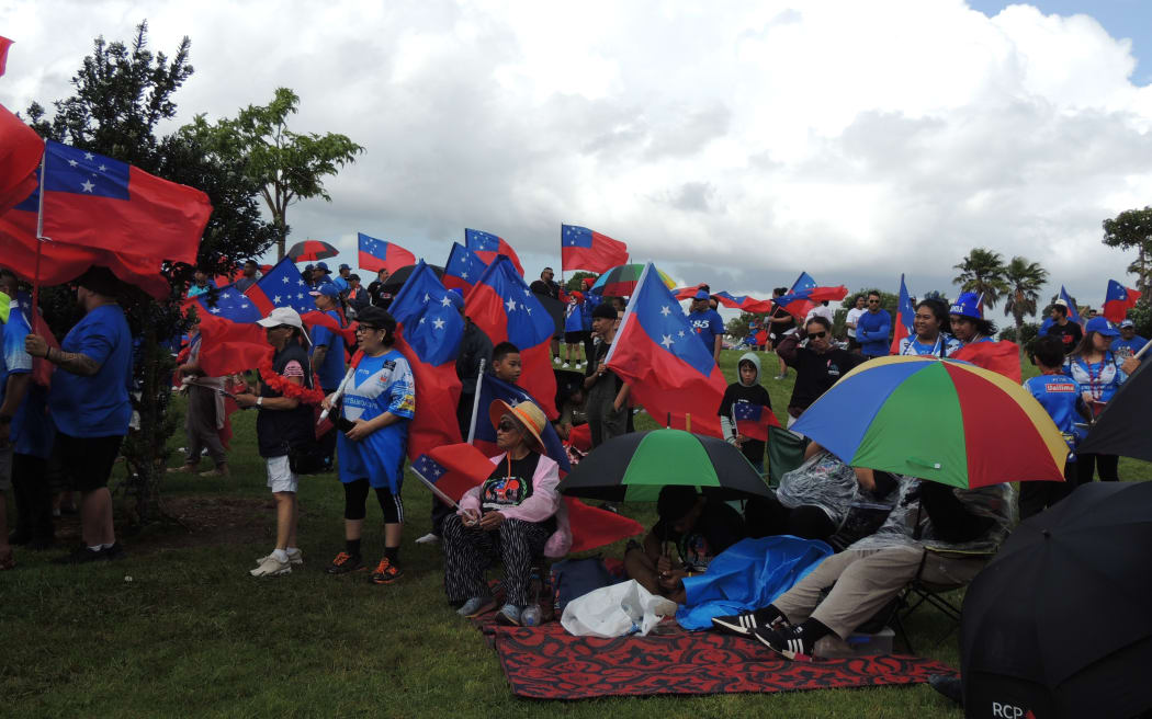 In pictures: Thousands gather to celebrate Toa Samoa ahead of Rugby ...