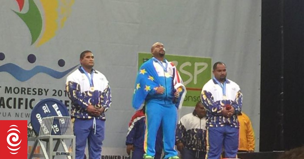 Sport: Tuvalu wins first ever Pacific Games gold | RNZ News